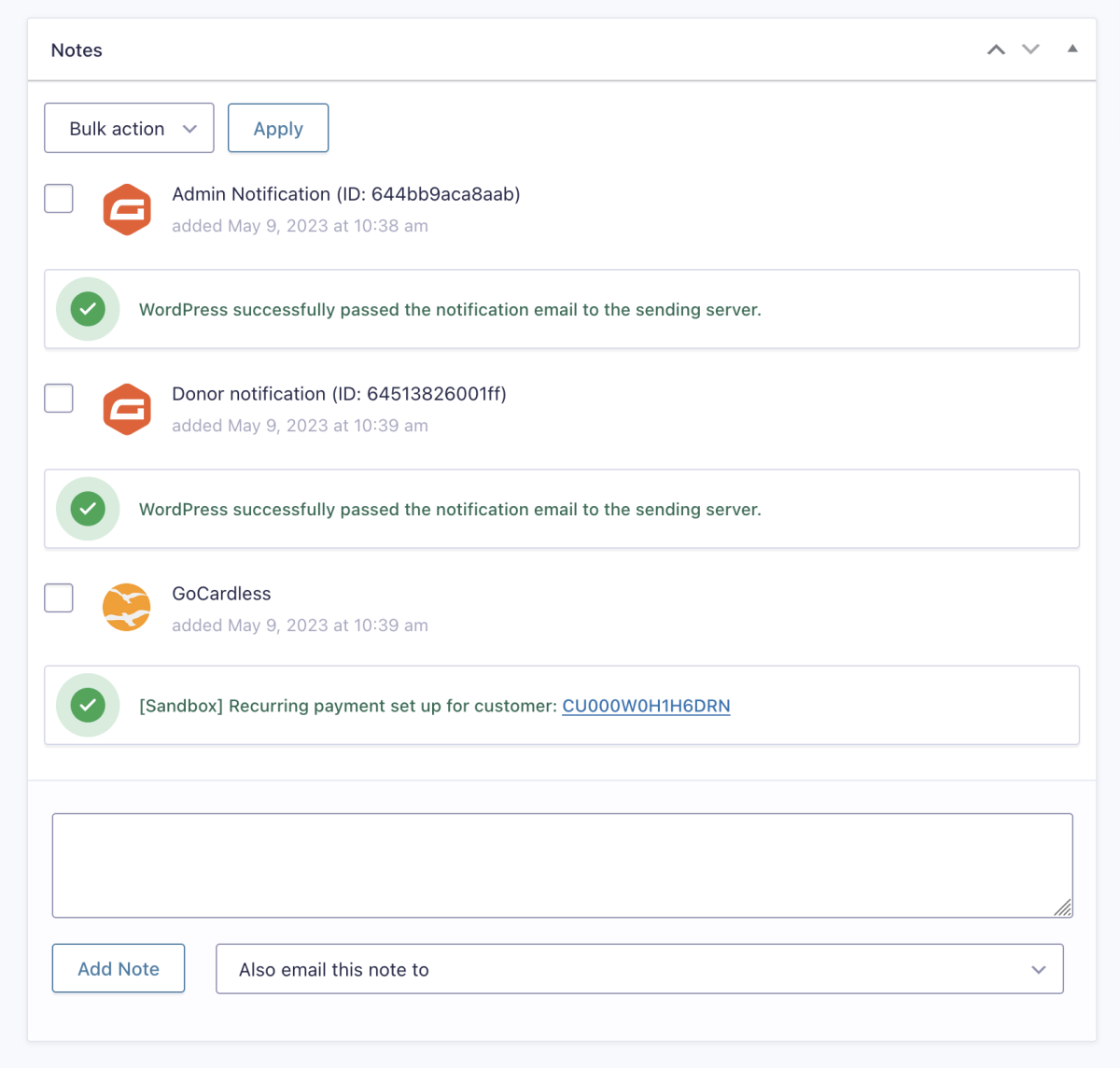 Management tools - WPachdebit